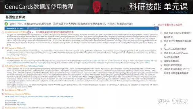 轻松获取基因全部信息，GeneCards数据库使用教程 - 哔哩哔哩
