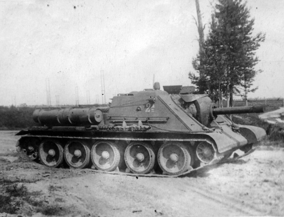 SU-85的设计变迁及测试 - 哔哩哔哩