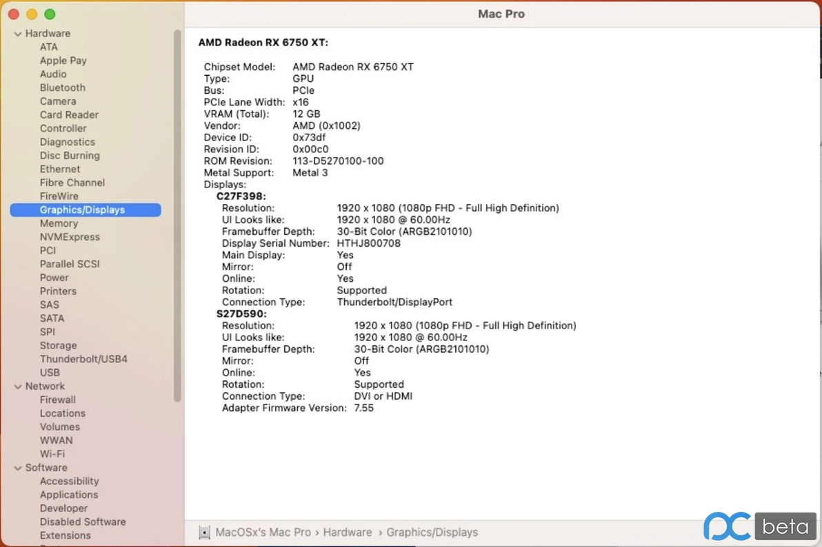 太魔幻了--MacOS 支持RX6700\6750XT，即将支持 RX6500\6400 - 哔哩哔哩