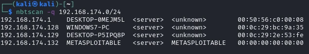 nbtscan：获取 NetBIOS 名称信息的网络扫描神器！全参数详细教程！Kali Linux教程！ - 哔哩哔哩