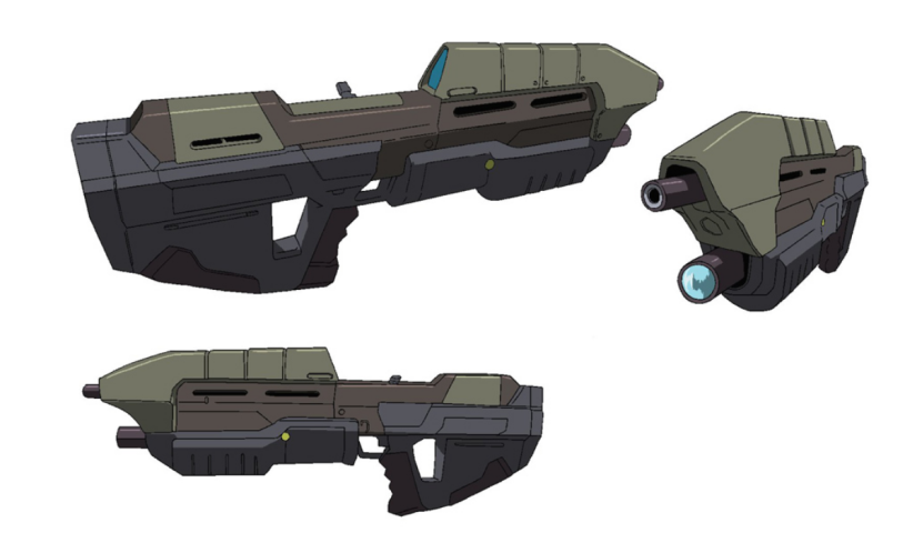 【HALO光环百科】无处不在的游戏图腾----MA系列单兵武器系统 - 哔哩哔哩