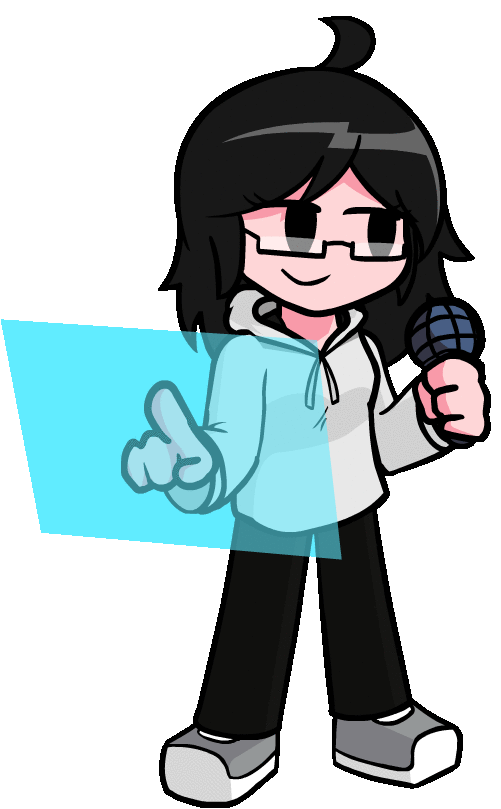 FNF超级优质模组人物介绍-Taeyai(Cyber Sensation) - 哔哩哔哩