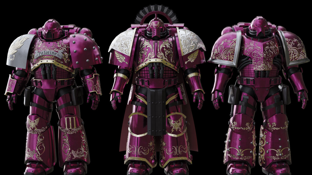 精选N图---战锤40K 拥抱色孽的帝皇之子 - 哔哩哔哩