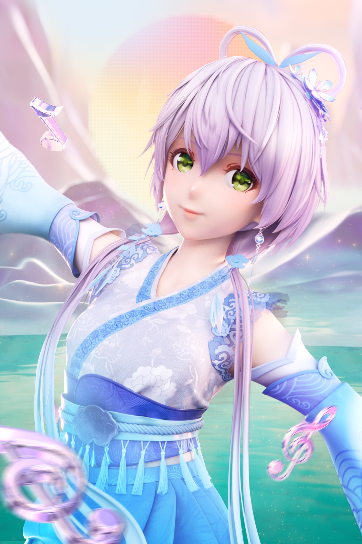 洛天依收藏集图片，表情无损放大，加载动画，点赞动画 - 哔哩哔哩