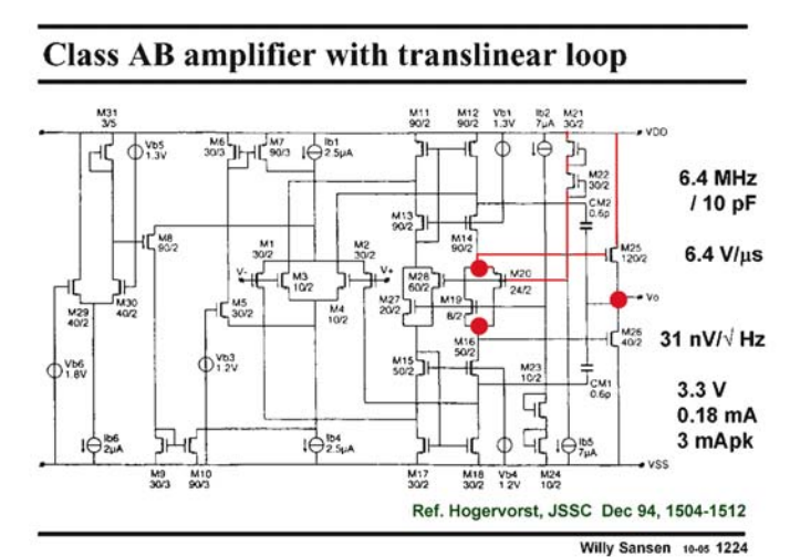 1224 Class AB输出的浮动电流源偏置问题 - 哔哩哔哩