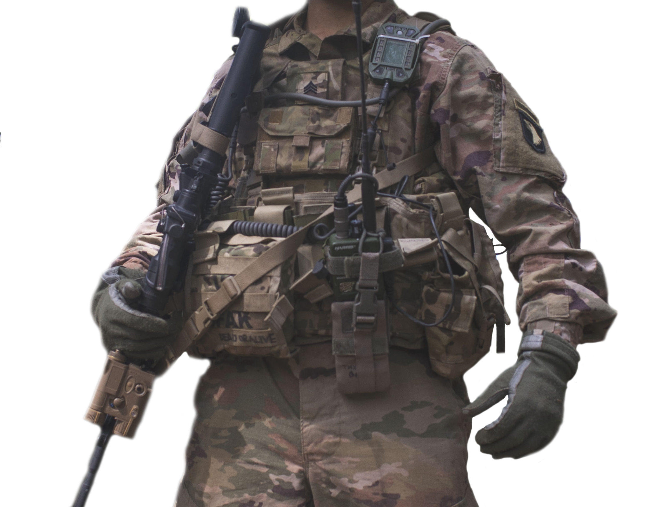 美国陆军IOTV GEN IV战术背心 - 哔哩哔哩