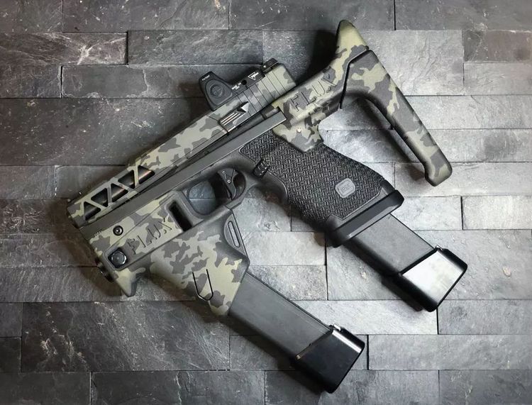 【现代枪械】GLOCK17 9mm手枪 - 哔哩哔哩