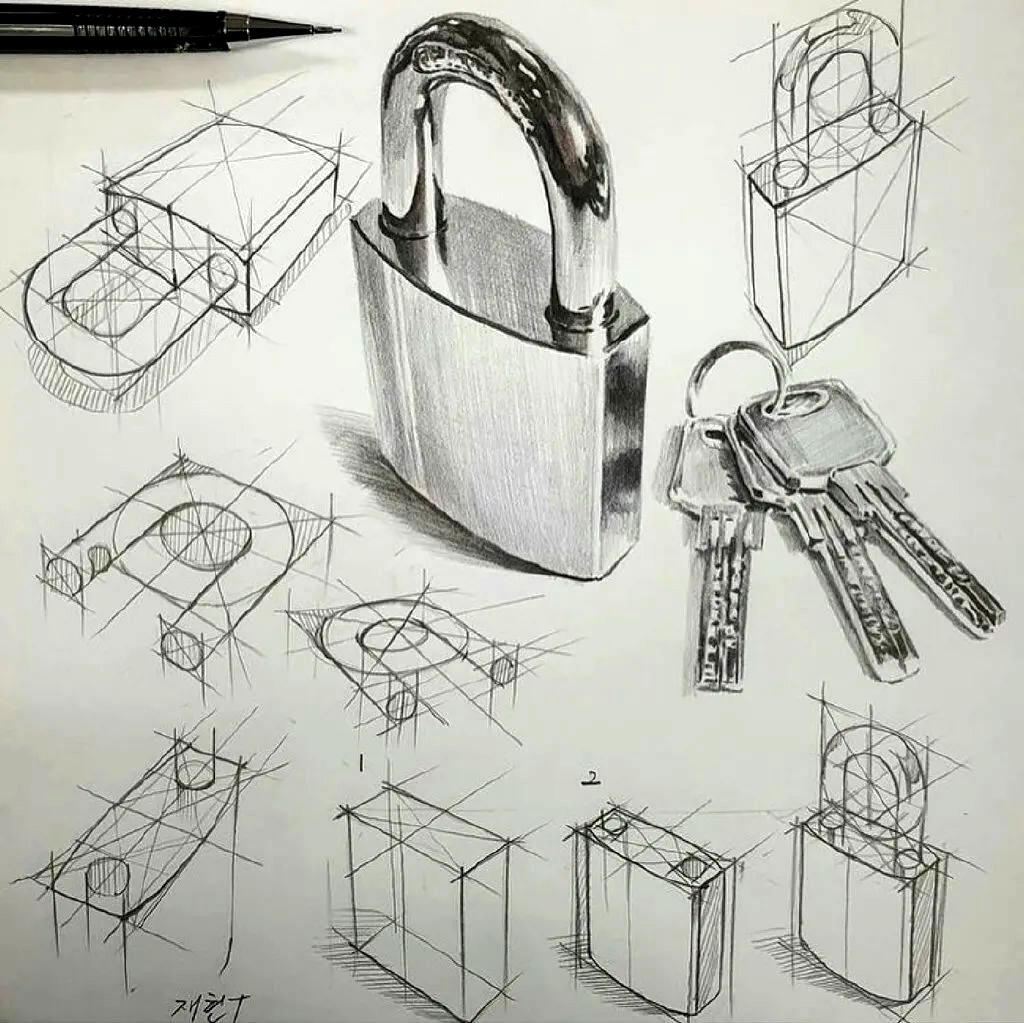 艺术与设计的完美结合 | 韩国画家：Anjjaemi（机械系列） - 哔哩哔哩