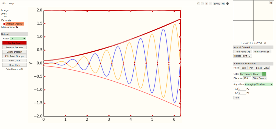 WebPlotDigitizer 简易使用教程 - 哔哩哔哩