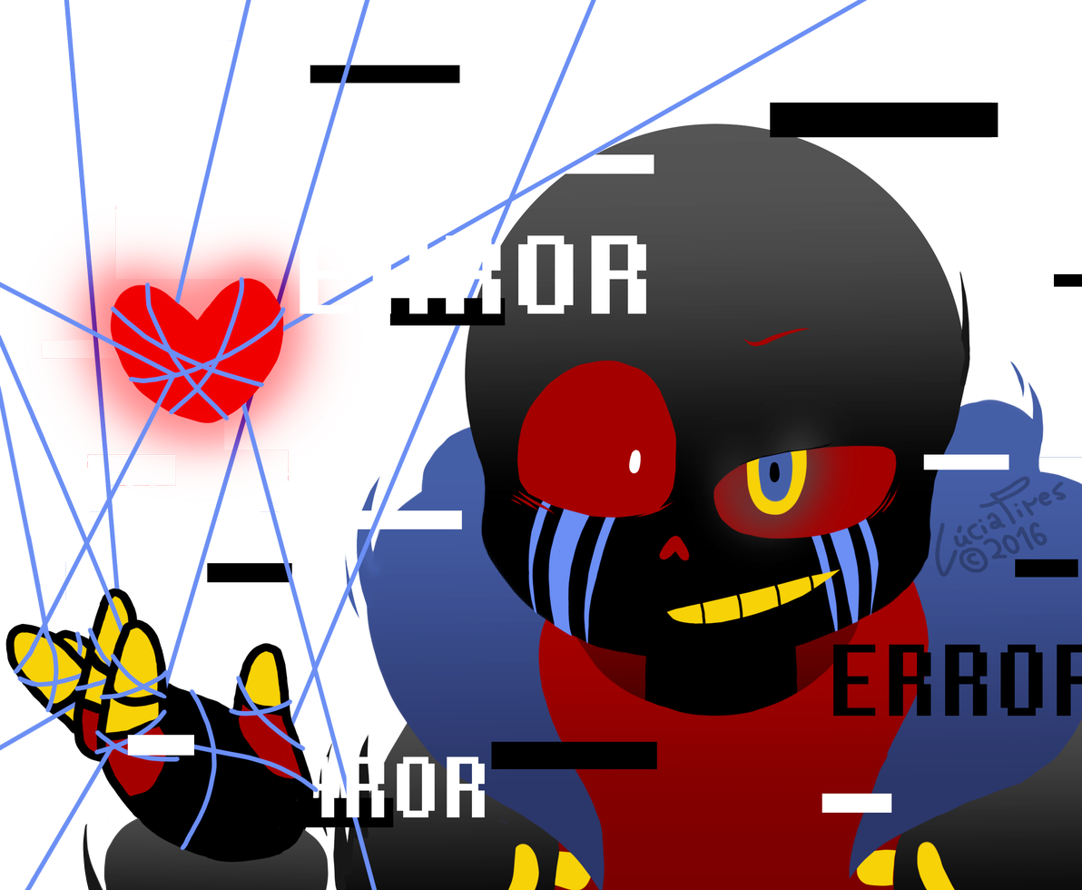 【Undertale2设】传说之下精美人物图包 （error Sans篇） - 哔哩哔哩