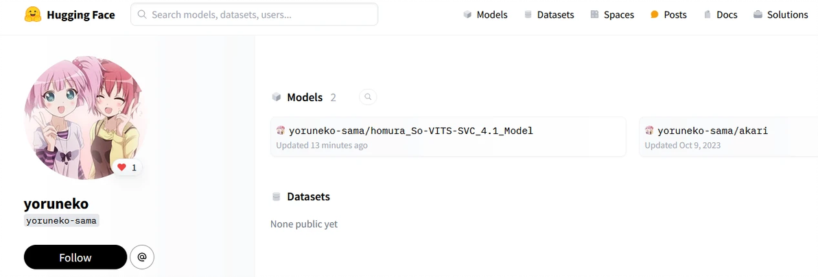 AI晓美焰（吼姆拉）sovits4.1模型公布 - 哔哩哔哩