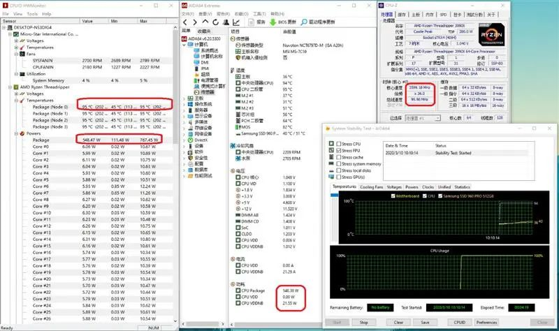 史上最强x86处理器！AMD Threadripper 3990X深度评测，数128个框框碾压一切！ - 哔哩哔哩