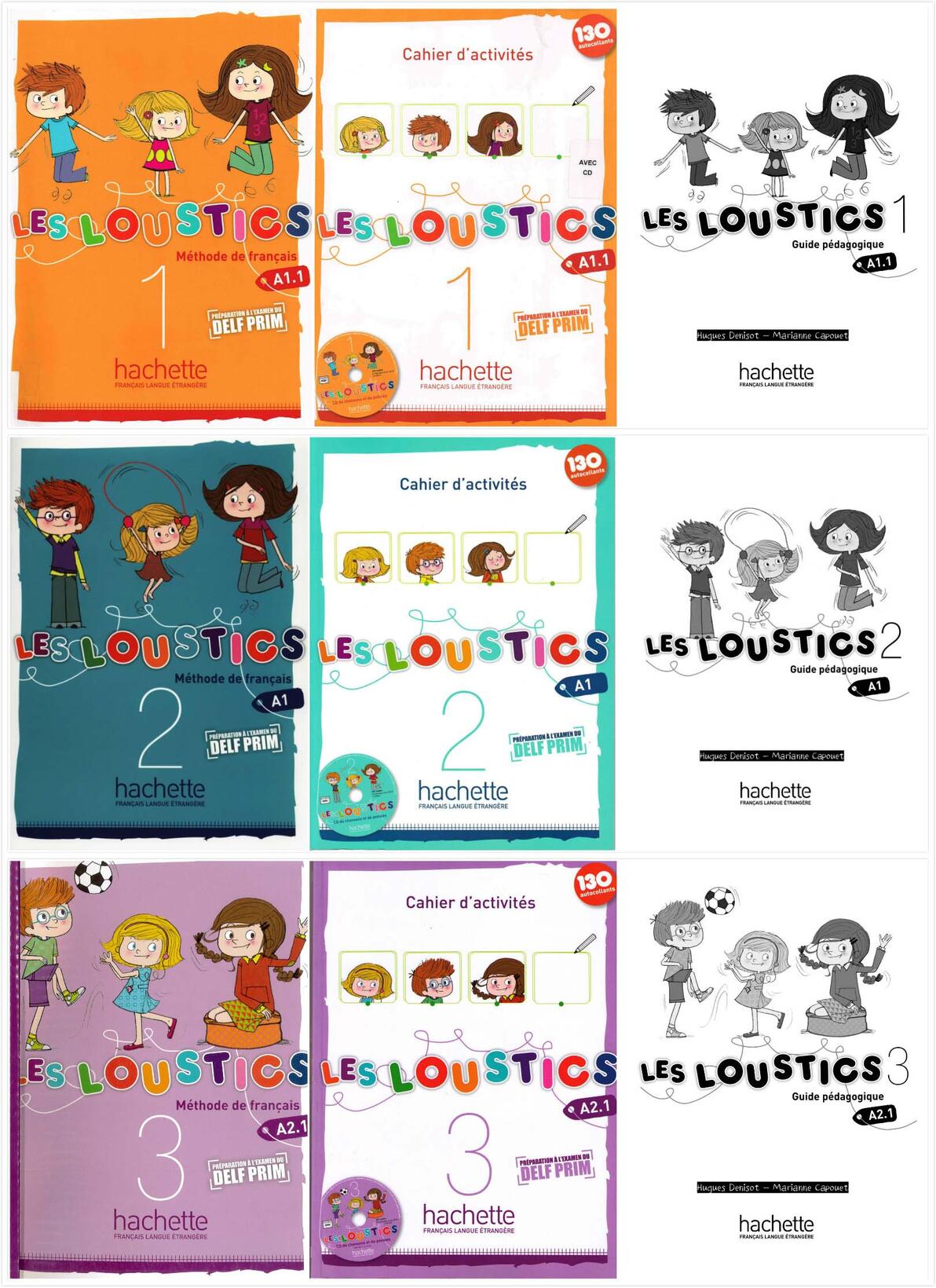 少儿法语启蒙教材Les Loustics 1-3 pdf下载 - 哔哩哔哩