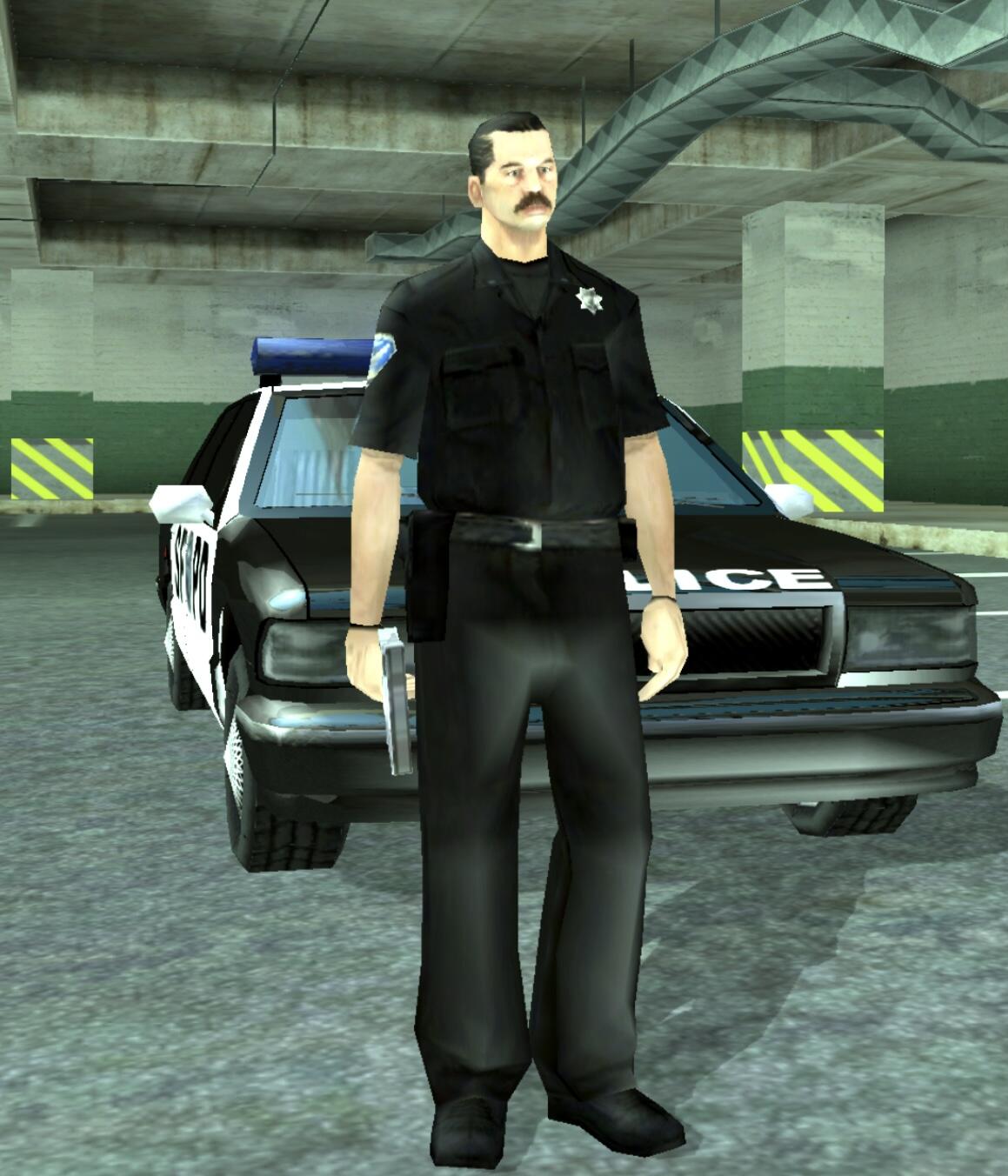 侠盗猎车手执法部门介绍（4）——圣安地列斯州警察局（1992年 3D世界观）（重制版） - 哔哩哔哩