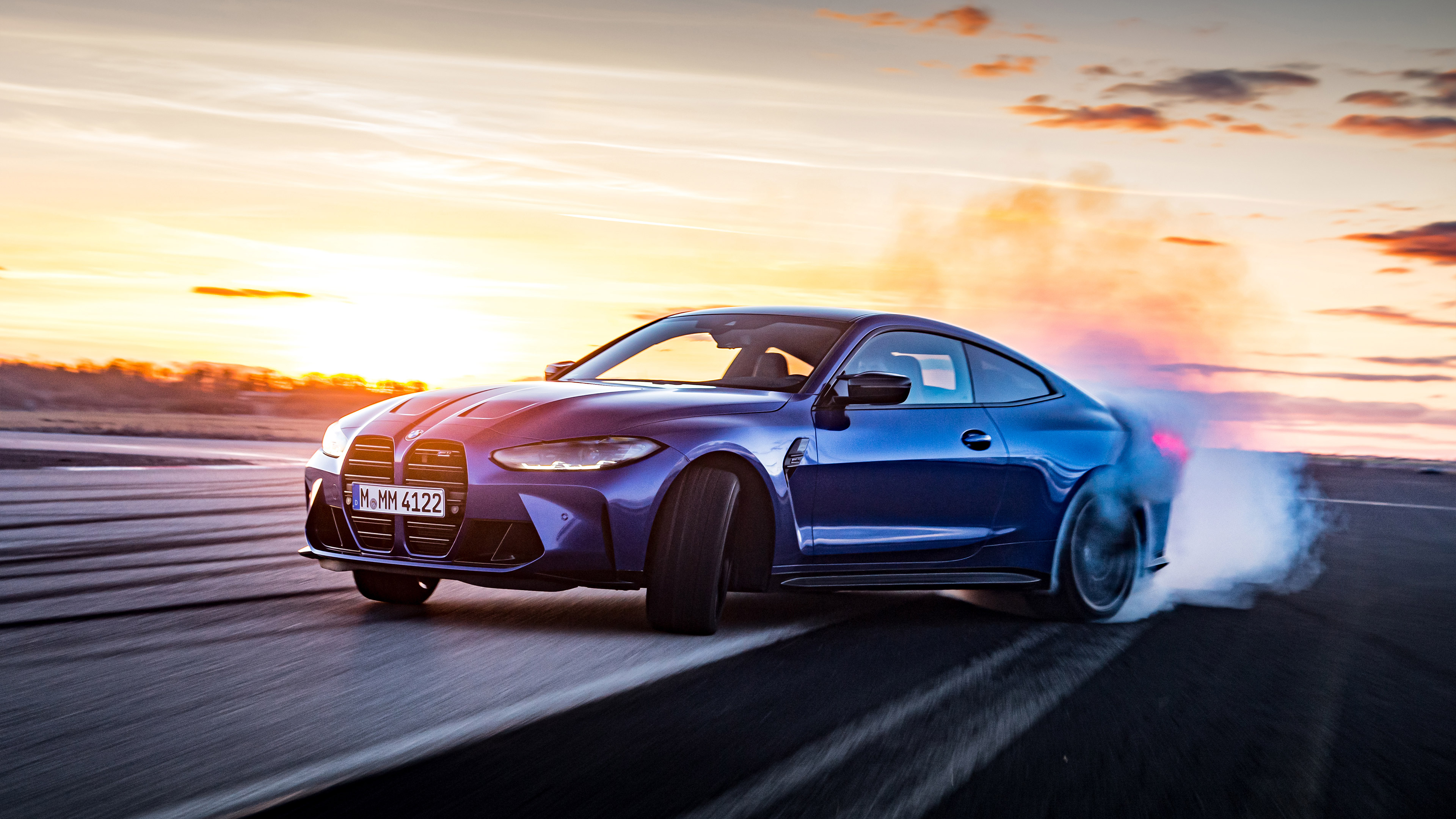 2021 BMW M4 Competition 4K壁纸 超宽屏壁纸 手机壁纸 - 哔哩哔哩