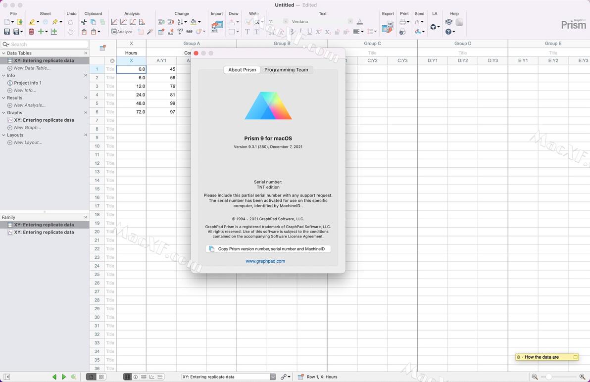 graphpad prism 9 Mac/win(专业医学绘图分析软件)v9.3.1版 - 哔哩哔哩