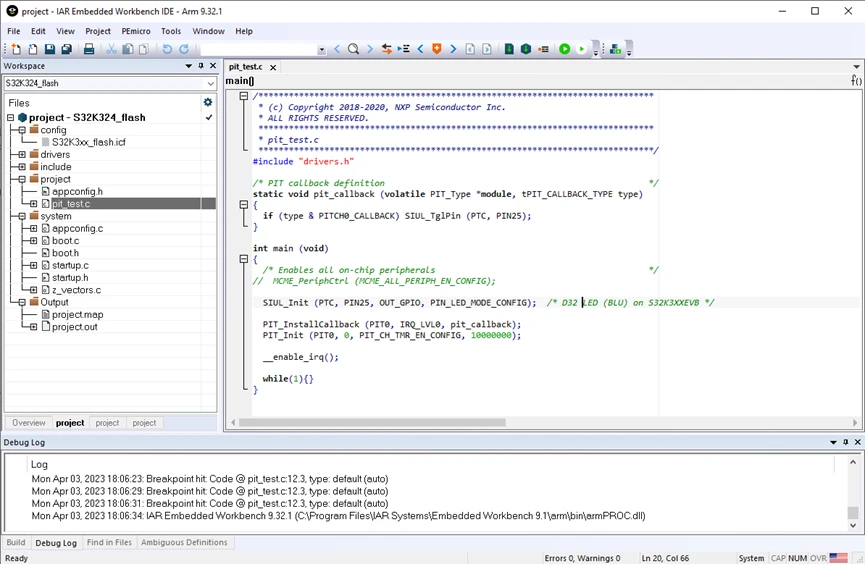 S32K324 基于IAR或者S32DS的双核调试 - 哔哩哔哩