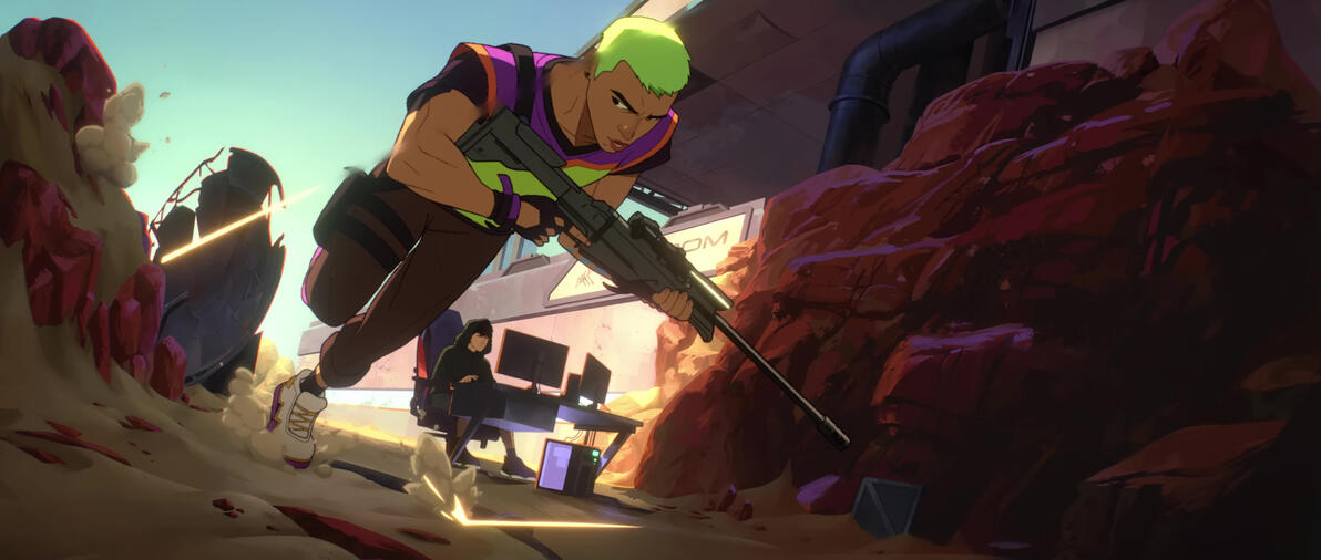 TICKING AWAY | 流光似箭 | 2023无畏契约全球冠军赛主题曲MV | 4K原画级壁纸分镜 - 哔哩哔哩