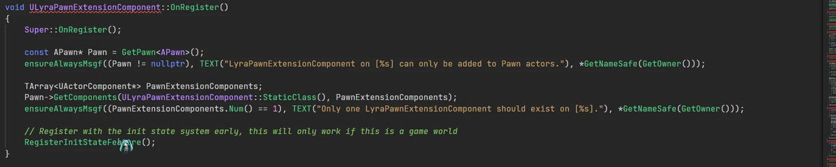 Lyra的Modular Gameplay InitState 状态初始化链条 The Final Part - 哔哩哔哩