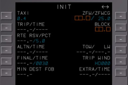 A320 MCDU - 哔哩哔哩