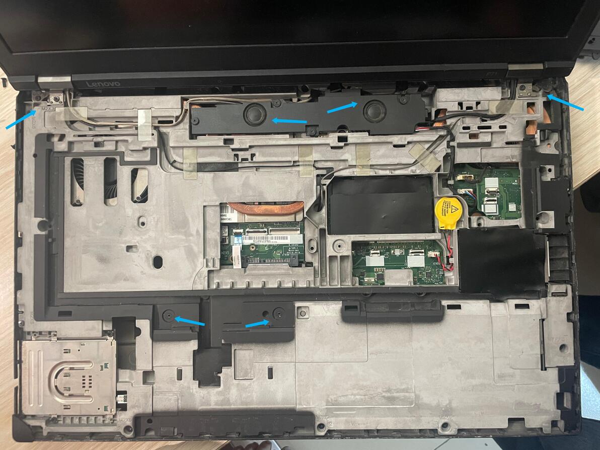 THINKPAD P71电脑清灰拆机 - 哔哩哔哩