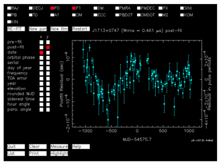 TEMPO2 examples tempo2学习实例 - 哔哩哔哩