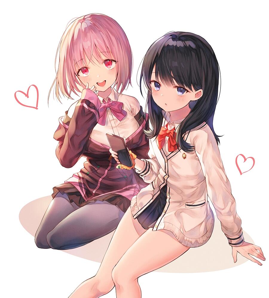 [新条茜]糟糕，又是心动的感觉，我要娶你当老婆( ’ω’ )(p站美图分类收藏#121) - 哔哩哔哩