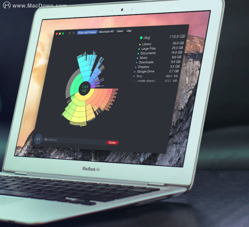 DaisyDisk for Mac(mac磁盘清理软件)中文 - 哔哩哔哩