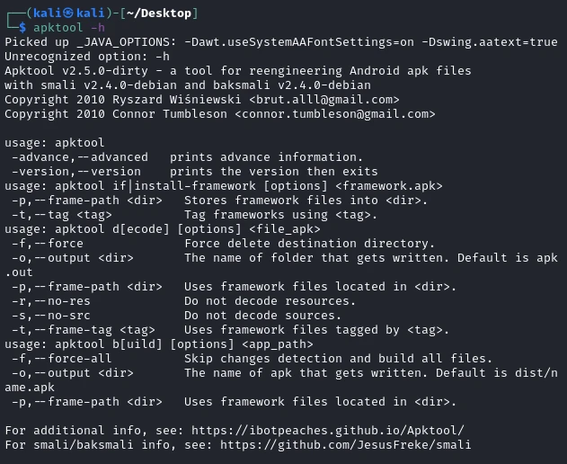 Apktool：Android APK 逆向与重编译利器 Apktool详细教程 Kali linux&Termux 黑客教程 - 哔哩哔哩