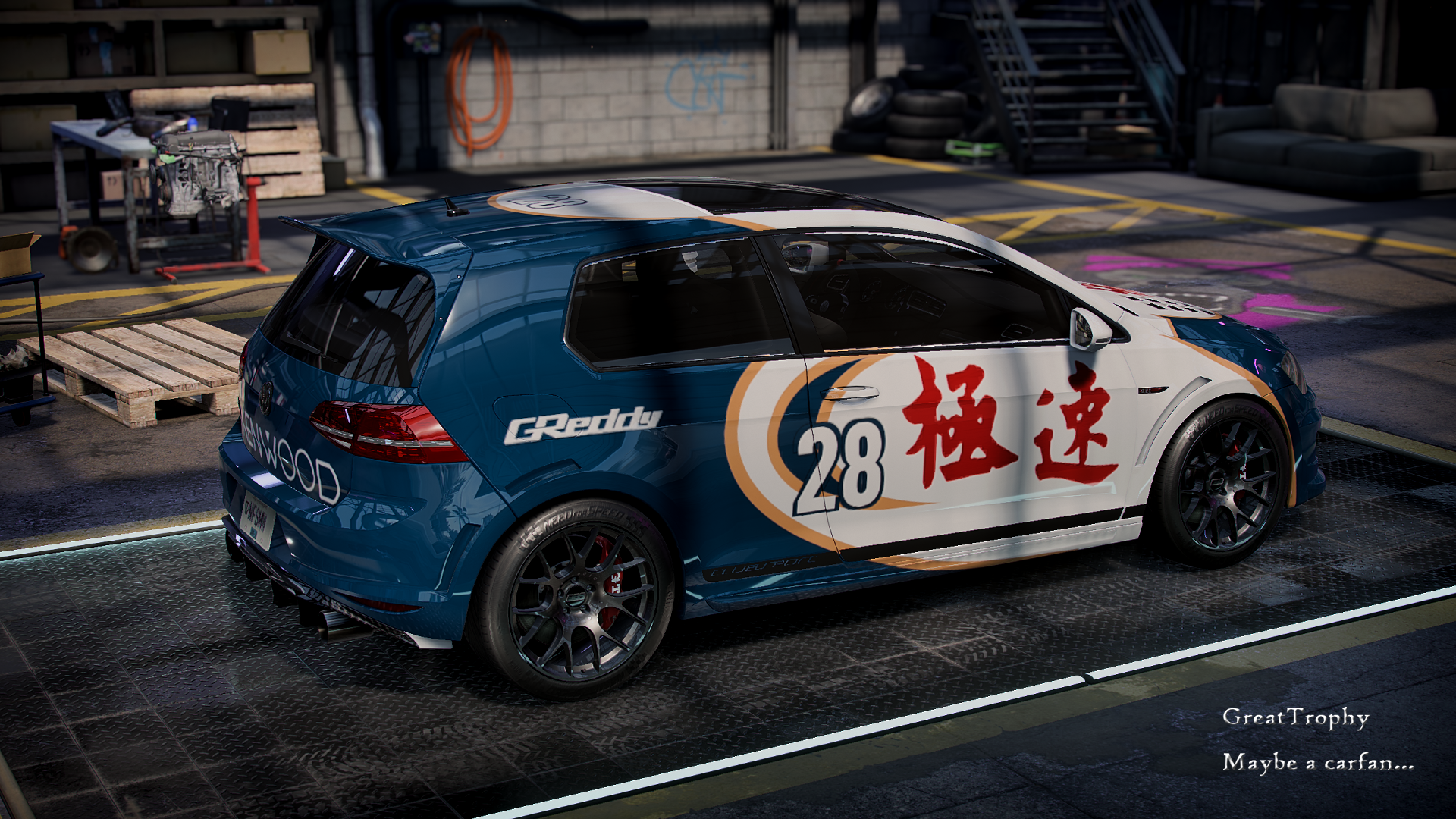 [极品飞车21：热度] NFS9 #15 Ho "Sonny" Seun Volkswagen Golf GTI - 哔哩哔哩