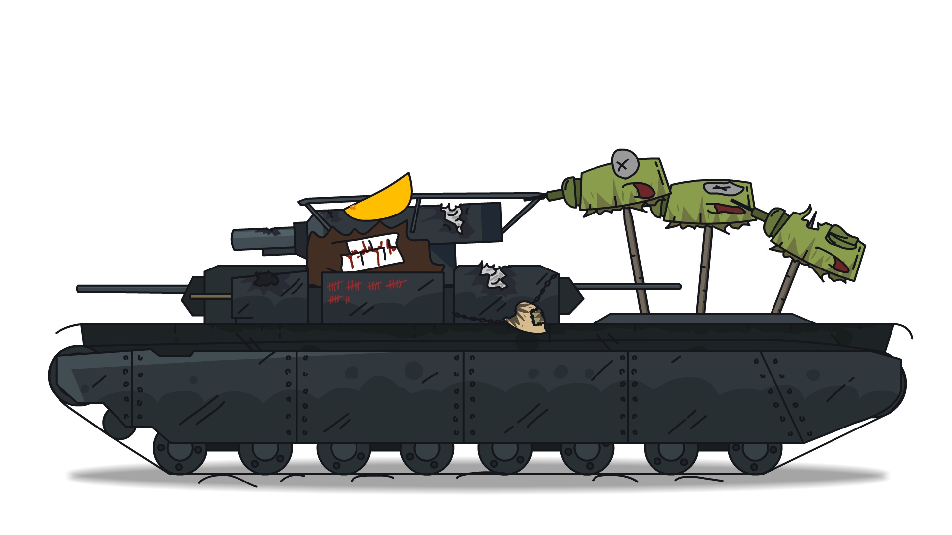 Gerand坦克动画其他系坦克素材合集 - 哔哩哔哩