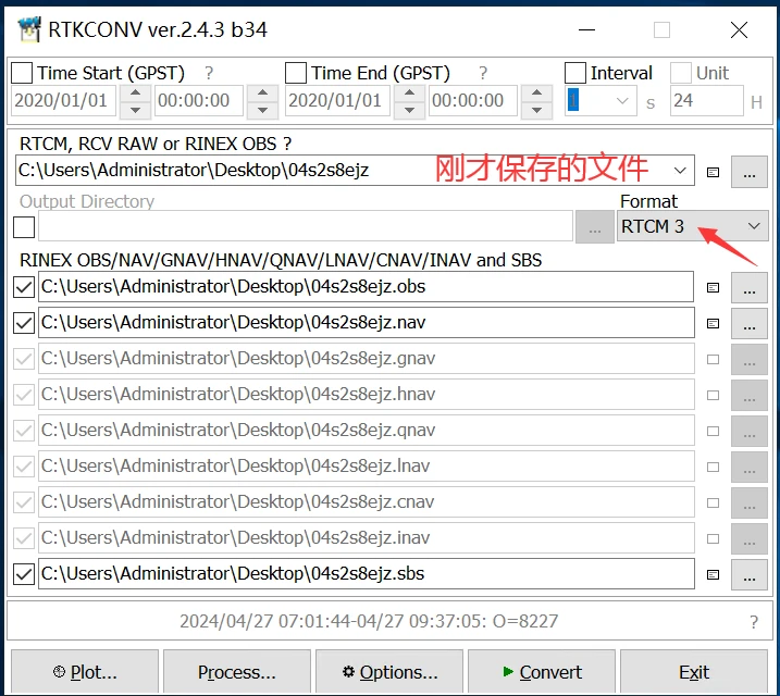 利用网络RTK服务获取虚拟基站观测值（RINEX文件） - 哔哩哔哩