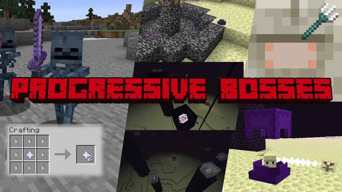 [1.18.2-1.16.5]我的世界进化的BOSS(Progressive Bosses)MOD - 哔哩哔哩