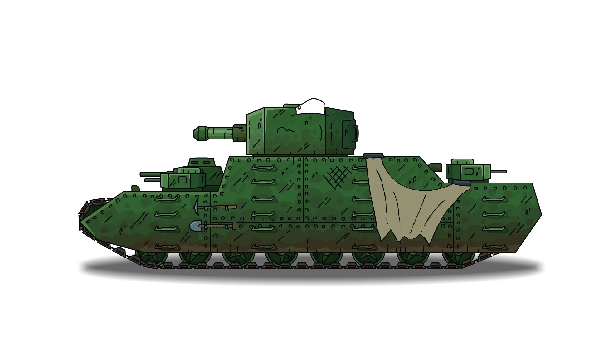 Gerand坦克动画日系坦克素材合集 - 哔哩哔哩