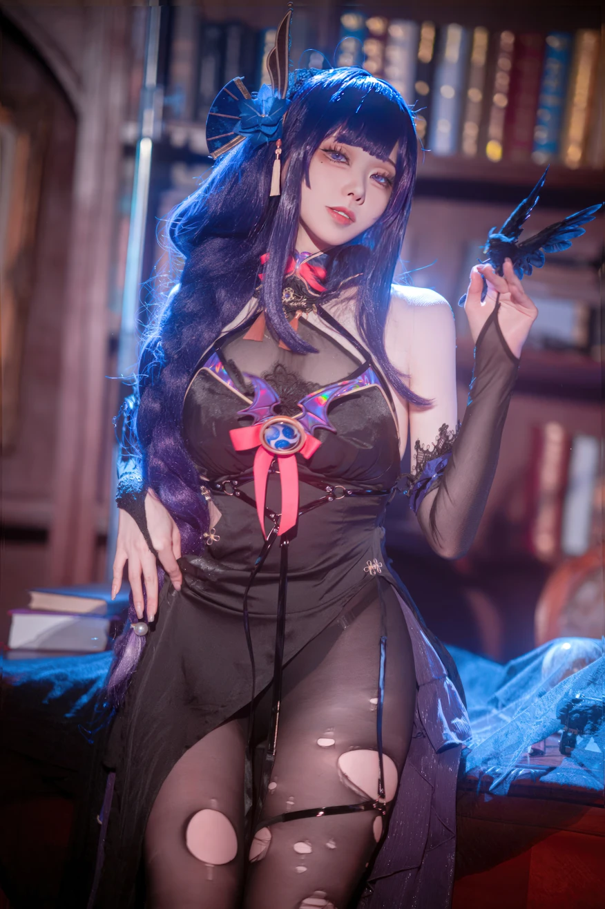 COS收藏夹 | 安食Ajiki：雷电将军魅魔版 双倍快乐？ - 哔哩哔哩