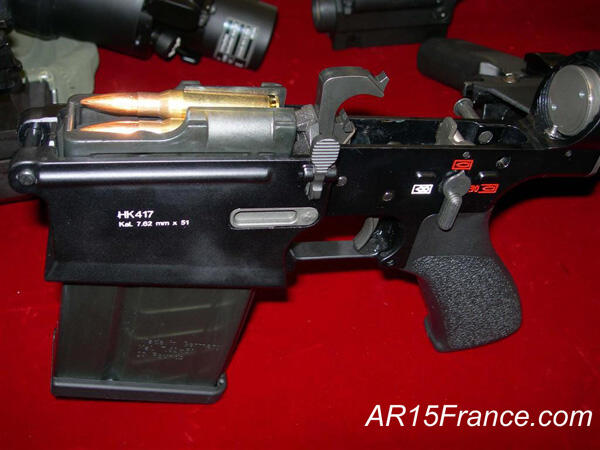 [轻武器科普] 图解德国HK417步枪 - 哔哩哔哩