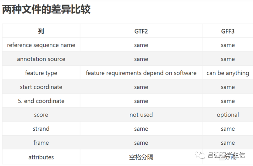 GFF/GTF简介及格式转换 - 哔哩哔哩