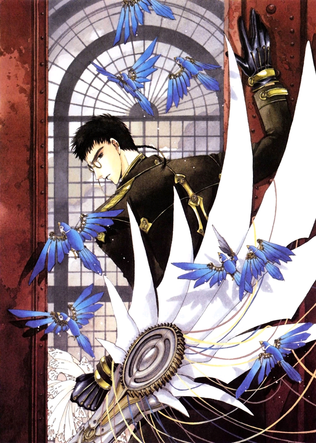 【高清资源】CLAMP原画集① - 哔哩哔哩