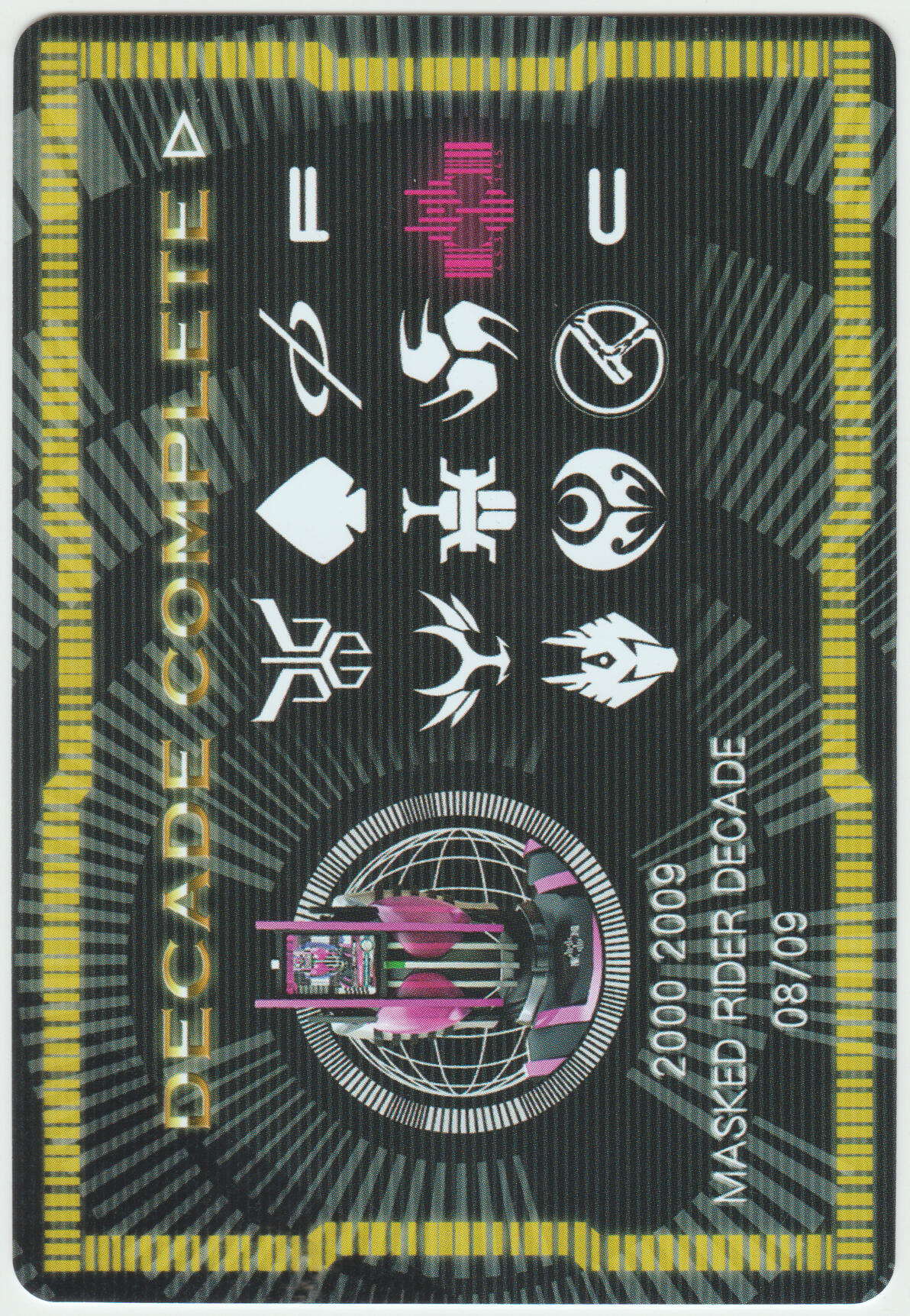 假面骑士decade 收藏卡册 161张卡片 自制卡素材 平成 第十期 DECADE - 哔哩哔哩