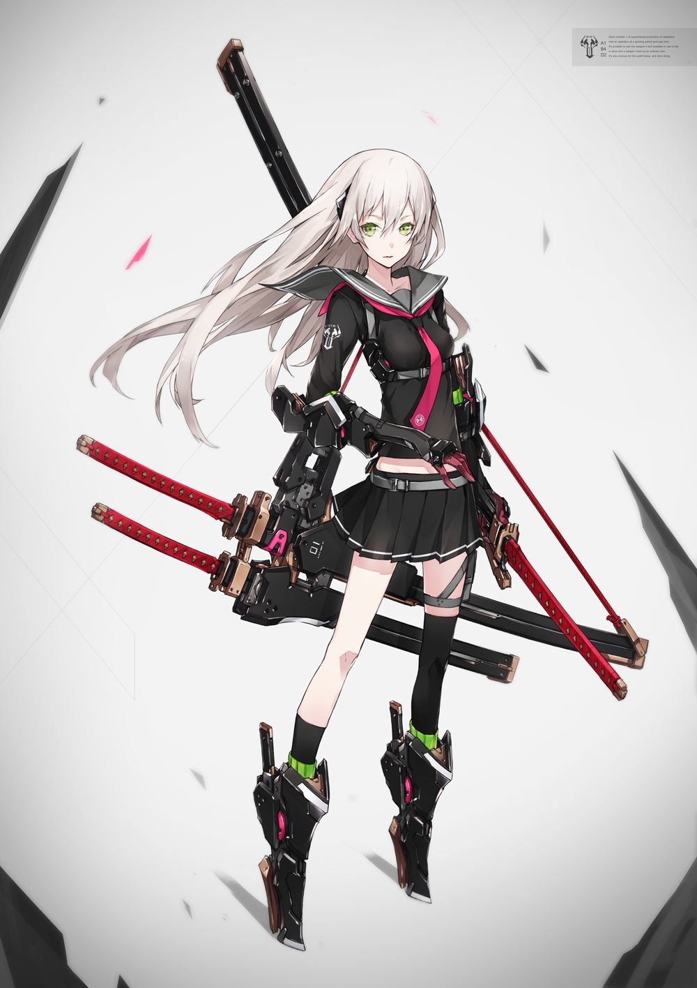 武装的高中少女——necop站画师推荐第三期 哔哩哔哩