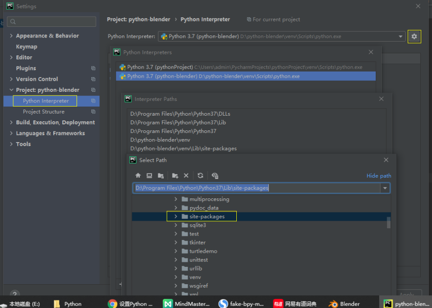 使用Pycharm编写Blender插件（Python，pipenv，Pycharm，Blender） - 哔哩哔哩