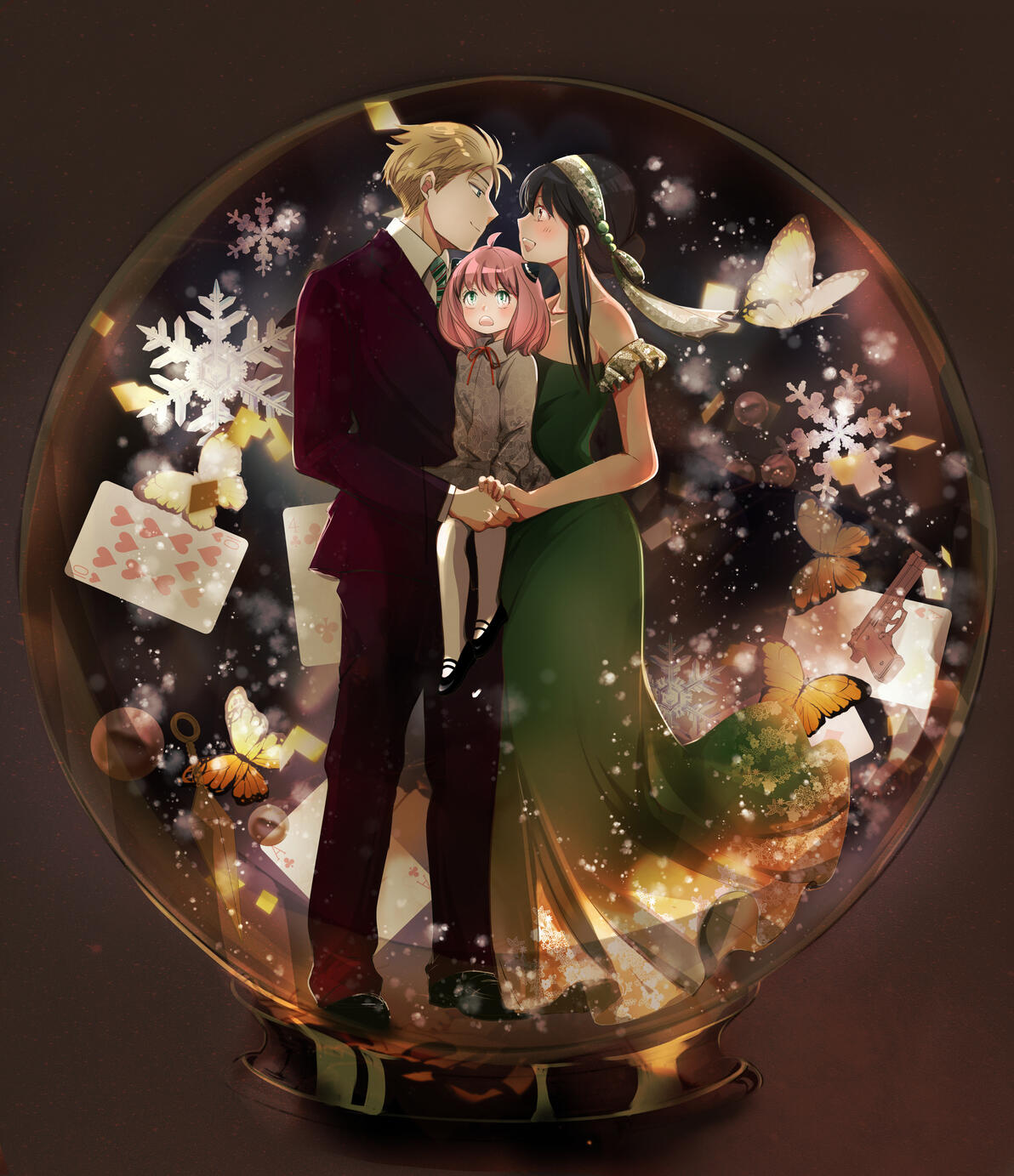 【美图推荐】黄昏、约尔、阿尼亚 。《间谍过家家（SPY×FAMILY）》爹强妈猛我无敌。 - 哔哩哔哩