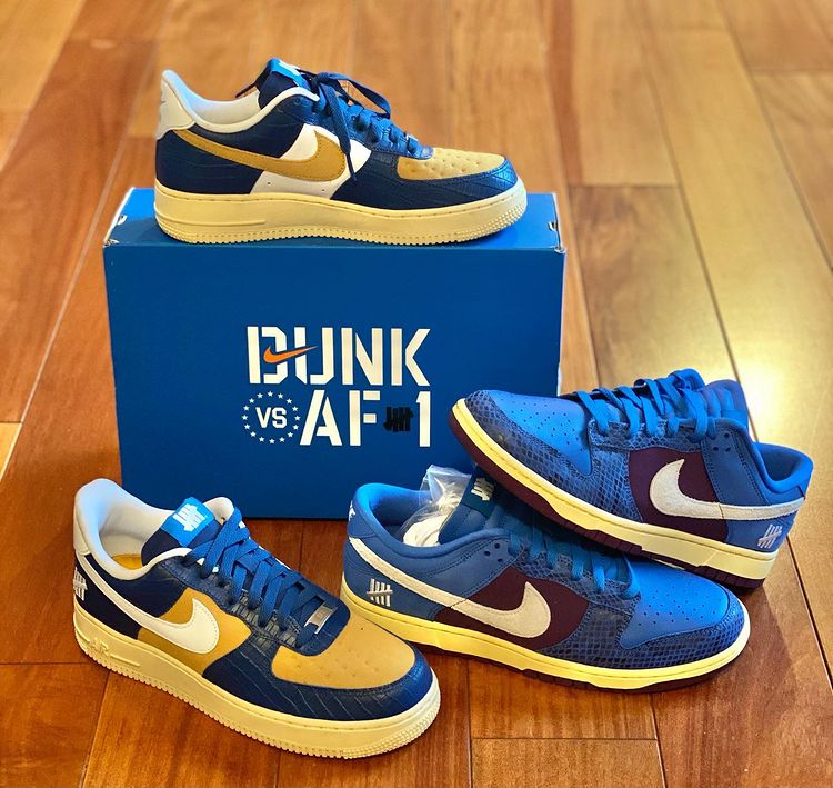 联名第②弹，UNDEFEATED x Nike AF1 & Dunk 发售定档！ - 哔哩哔哩