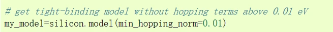pythtb通过读取wannier90输出数据，进行紧束缚模型相关计算 - 哔哩哔哩