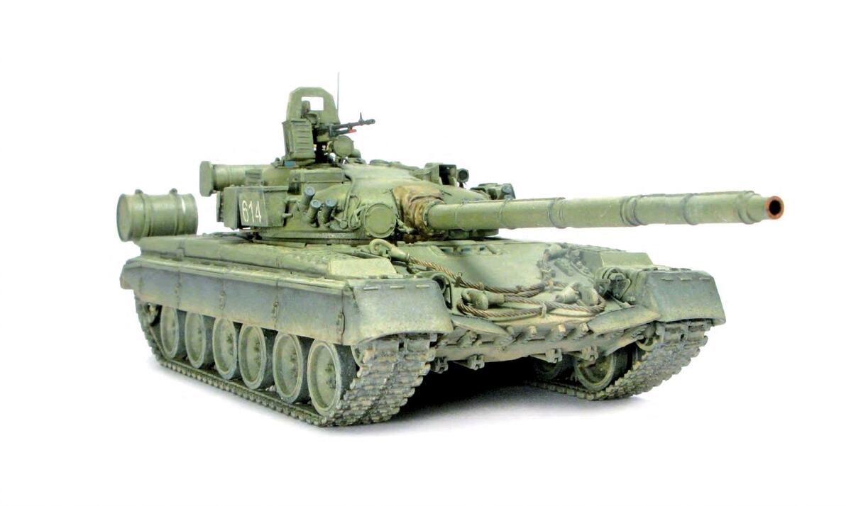 苏联T-80B主战坦克(Mod.1978/1982) - 哔哩哔哩