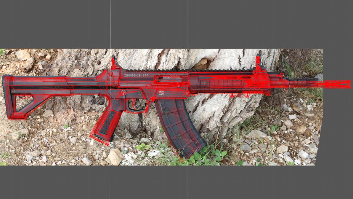 QBZ-191 建模参考 - 哔哩哔哩