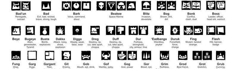 LEX翻译 兽人文化：语言(Ork Language) - 哔哩哔哩