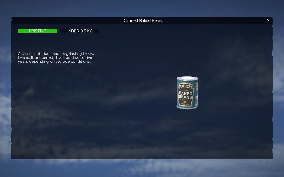 DayZ全食用品预览 - 哔哩哔哩