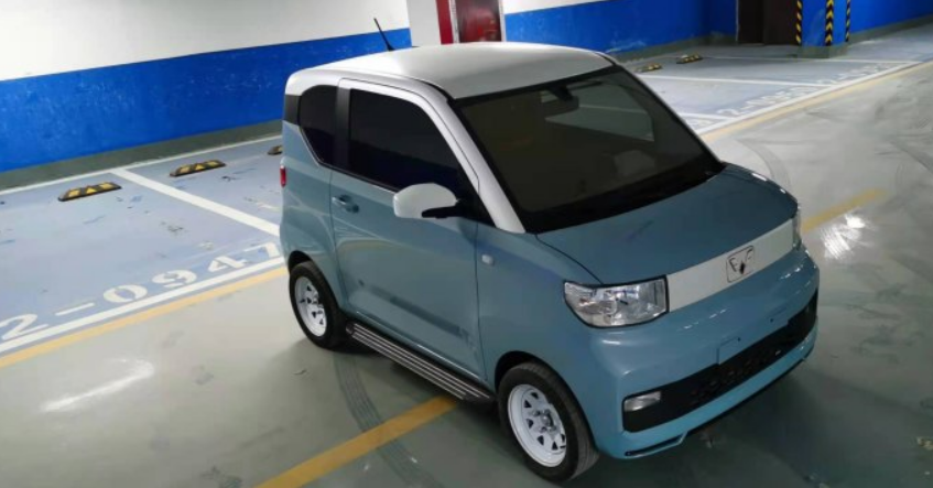 90后男生“潮创”五菱宏光MINIEV，悬浮式车厢效果一步到位 - 哔哩哔哩