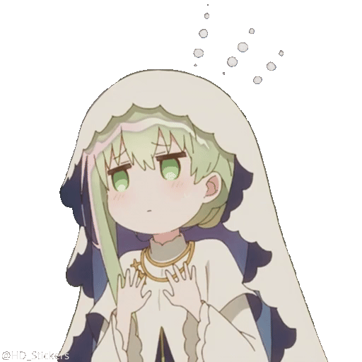 【白圣女与黑牧师】动画版表情包 (2) 哔哩哔哩